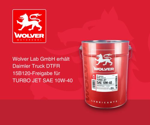 Wolver - motor oil. Made in Germany.